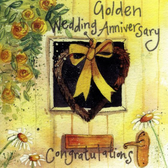 Golden Wedding Cards - Anniversary Cards - Occasions Cards